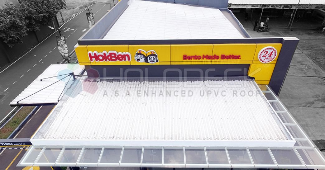 Atap UPVC Terbaik dan Termurah untuk semua Kebutuhan